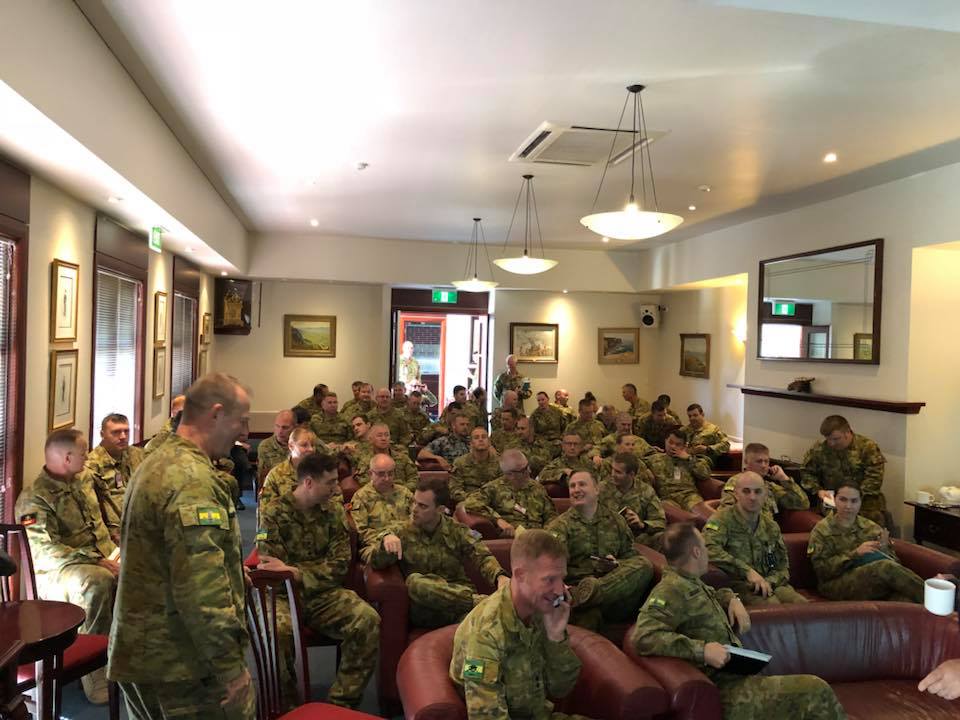 PME at the Royal Regiment of Australian Artillery Regimental Officers ...