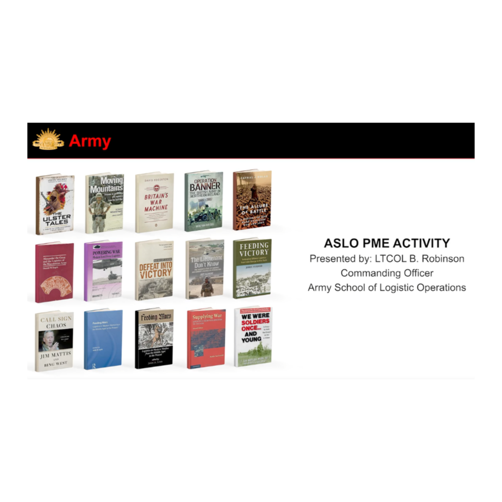 ASLO PME Activity - Reading for War | The Cove