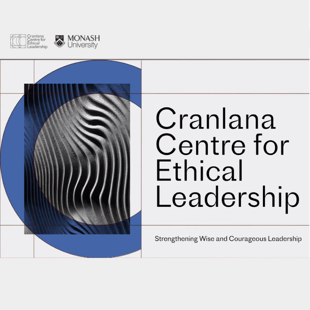 Cranlana Ethical Leadership Webinar Series | The Cove Cranlana Ethical Leadership Webinar Series | The Cove