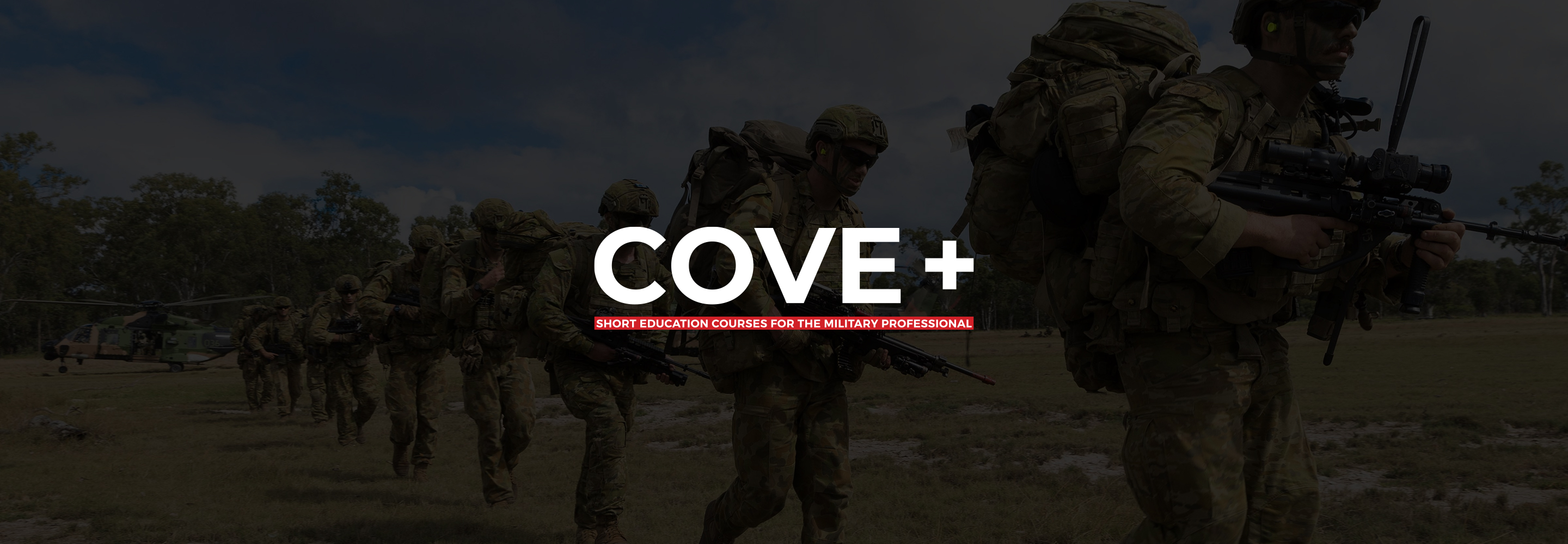 COVE+ | Short Education Courses for the Military Professional | The Cove