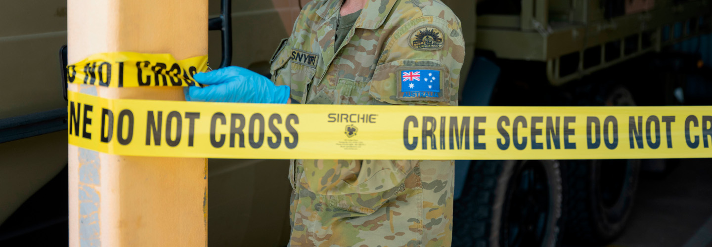 Crime Scene Investigation in Combat | The Cove