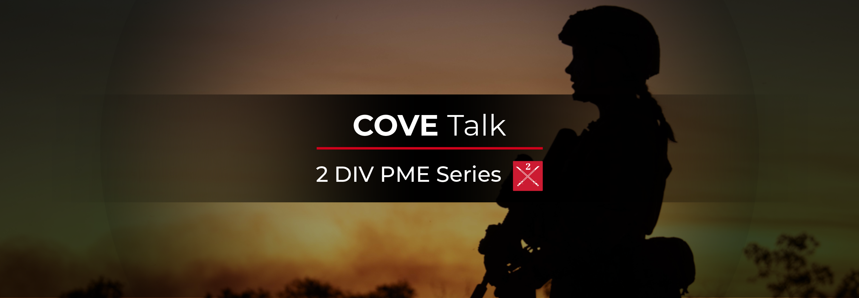 CoveTalk | Thoughts on ‘Generalship’ With MAJGEN Stephen Day DSC, AM ...