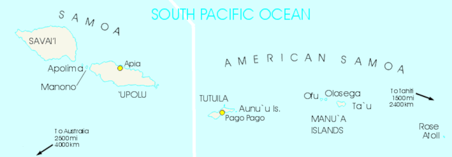#KYR: Samoa/American Samoa - Information | The Cove