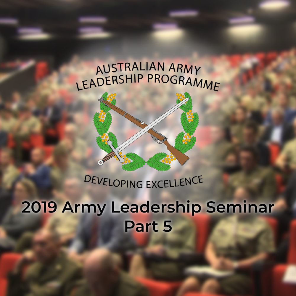 2019 Army Leadership Seminar | Part 5 | The Cove