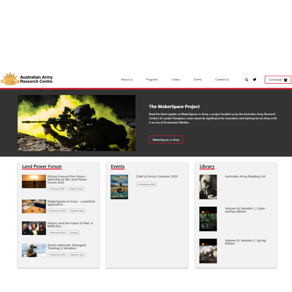 ‘Pulling Forward the Future’ | Welcome to a New Look Land Power Forum ...